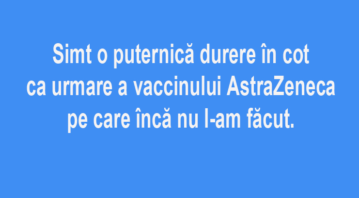 durere cot - Comentacii